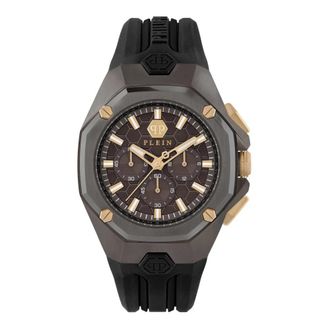 Philipp Plein Octagon Braune Uhr - - Accessories - Herren - Mehrfarbig - ONE SIZE