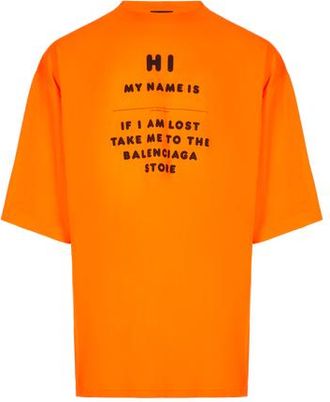 Balenciaga T-shirt &agrave; imprim&eacute;