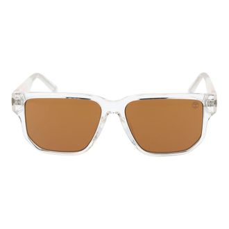 Timberland TI-1062406 Plastic Full-Rim Sunglasses - Clear