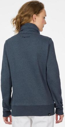 Ragwear Sweatjacke RONETTE brushed, in super softer Qualit&auml;t, unifarbene Optik, mit Stehkragen