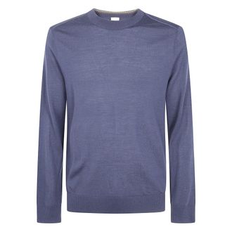 Paul Smith Rundhals-Pullover - - Knitwear - Herren - Blau - M