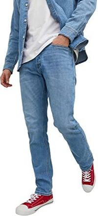 Jack & Jones Jjitim Jjoriginal AM 505 Noos Pantalons, Bleu Denim, 34W / 32L Homme