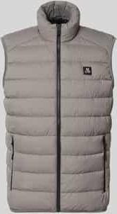 Marc O'Polo Regular Fit Weste mit Logo-Patch