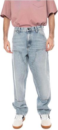 Carhartt Work in Progress Homme, Jeans, Bleu, Taille: W31 Double Knee Pant