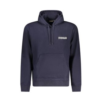 Napapijri Long Sleeve Hoodie - - Sweatshirts & Hoodies - Herren - Blau - S