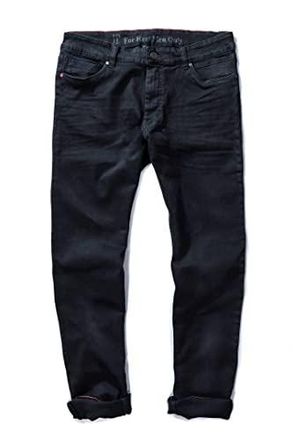 JP1880 Hommes Grandes Tailles L-8XL Jean en Denim Coupe Straight Fit et Finition FLEXNAMIC - Jusquau 72/37 Noir 31 722849100-31