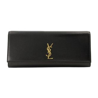 Saint Laurent Kate Clutch - - Accessories - Damen - Schwarzk - ONE SIZE