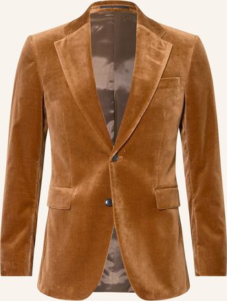 Tiger Of Sweden Samtsakko Ease Extra Slim Fit braun