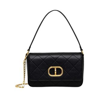 Twinset Femme, Sacs, Noir, Taille: ONE Size Sac &agrave; bandouli&egrave;re avec boucle ovale