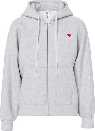 Pieces Pcchilli Ls Zip Hoodie Noos Bc