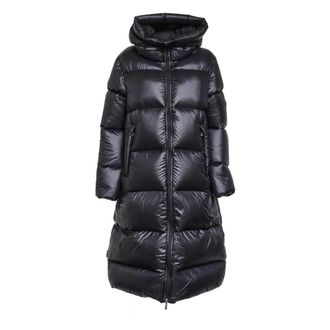 Pyrenex Kapuzen-Daunenmantel - - Coats - Damen - Schwarzk - S