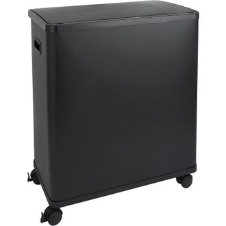 SVITA Svita - SR2X30 Sensorm&uuml;lleimer Abfalleimer 2fach 60l inkl. R&auml;der Schwarz