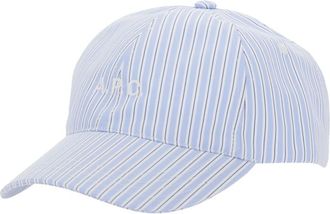 A.P.C. A.p.c., Homme, Accessoires, Bleu, Taille: 60 CM Charlie Visor Hat