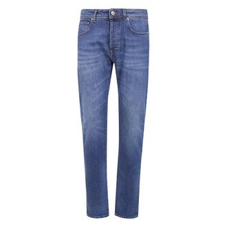 Incotex Slim-fit Jeans - - Jeans - Herren - Blau - W36