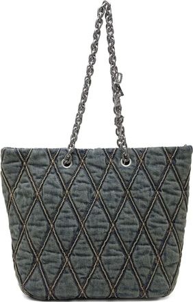 Diesel cabas matelassé Charm-D - Bleu
