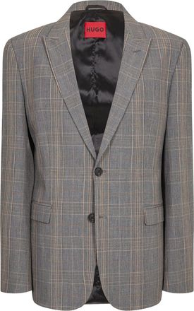 HUGO BOSS Hugo - Blazer f&uuml;r Herren, Pattentasche, Regul&auml;r (Mittelbraun)