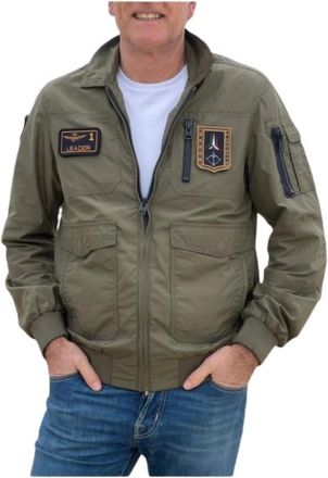 Aeronautica Homme, Vestes, Vert, Taille: 2XL Blouson Aviateur