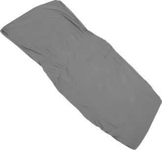 DOITOOL Elastischer Rutschfester Sofabezug ohne Armlehne &Uuml;berzug f&uuml;r Ecksofa und Chaiselongue Grauer Eleganter M&ouml;belbezug f&uuml;r Vielseitige Sofas Lounges und Sc