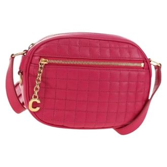 Celine Sac bandouli&egrave;re vintage Pre-owned - Femme - Pre-owned - Rose - Taille: ONE Size