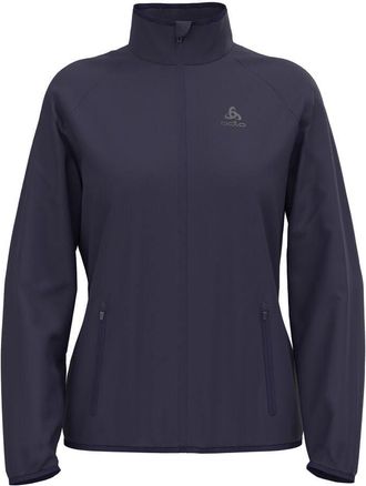 Odlo Damen Essential Light Jacket Laufbekleidung Laufjacke Eclipse - Dunkelblau L
