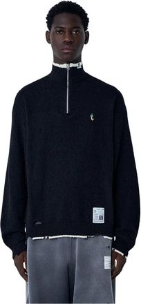 Miharayasuhiro Distressed Sweater - - Sweatshirts & Hoodies - Herren - Schwarzk - S