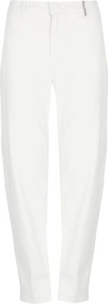 PANICALE Hose mit Tapered-Bein - Weiß