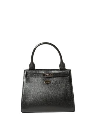 Mac Douglas Handtasche Mac Douglas Sacs Main MINI Temple Buni Cuir Noir