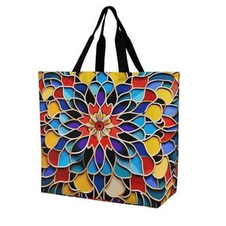 Generic Couleur Marocaine Sac A Main Femmes D&eacute;contract&eacute; Tote Bag Grand Sac &Agrave; Bandouli&egrave;re Pour Voyage Travail Plage