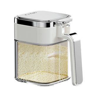 Generic Glas-Gew&uuml;rzbox - K&uuml;chen-Gew&uuml;rzhalter, Glas-Gew&uuml;rz-Organizer | Multifunktionale Zuckerdose, Luftdichte Gew&uuml;rzglasbeh&auml;lterbox Mit Deckel, Gew&uuml;rzbeh&auml;lter