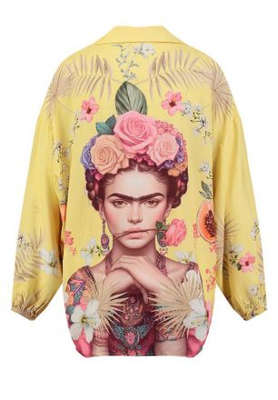 Key Largo Langarmbluse WB GALLERY v-neck (1-tlg)