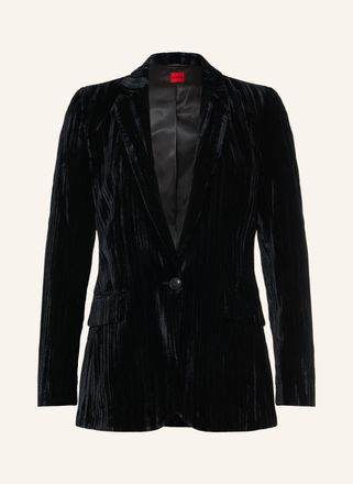 HUGO BOSS Hugo Samtblazer Aurent schwarz