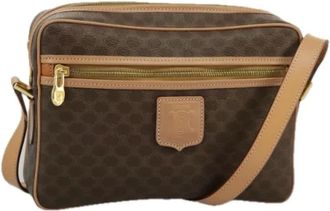 Celine Pre-owned Toile sacs-ports-paule - Femme - Pre-owned - Brun - Taille: ONE Size