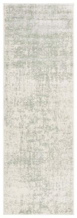 Safavieh Zeitgen&ouml;ssische Teppich f&uuml;r Wohnzimmer, Esszimmer, Schlafzimmer - Adirondack Collection, Kurzer Flor, Beige und Salbei, 76 X 122 cm