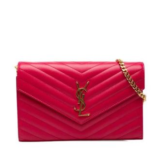 Saint Laurent Pre-owned Quilted Shoulder Bag - - Pre-owned - Damen - Rosa - ONE SIZE