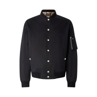 Roberto Cavalli Herren, Jacken, Schwarzk, MGr&ouml;&szlig;e