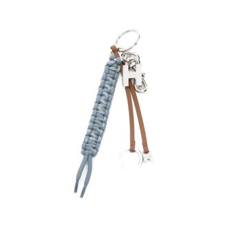 Hogan Femme, Accessoires, Multicolore, Taille: ONE Size Porte-cl&eacute;s en cuir tress&eacute;