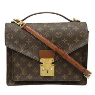 Louis Vuitton unisex, Pre-owned, Brun, Taille: ONE Size Pre-owned Monceau Monogram 2way Bag