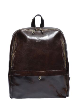 Anna Luchini Kastanienbraun Rindsledertasche