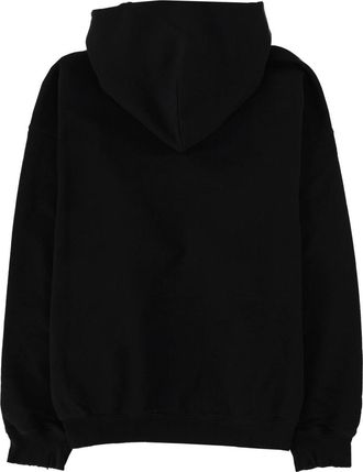 Balenciaga Graphic Print Sweatshirt - Black