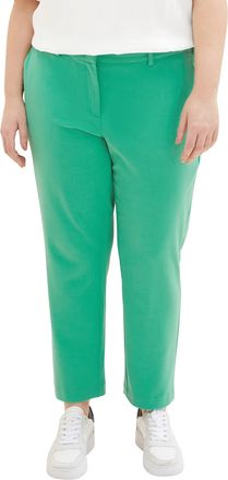 Tom Tailor Damen 1035940 Plussize Slim Chino, 31032 - Vivid Leaf Green, 50W / 28L