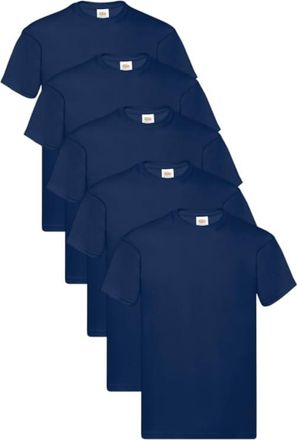 Fruit Of The Loom Herren Original T. T-Shirt, königsblau, XL (5er Pack)