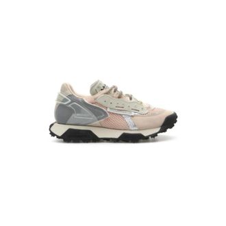 RUN OF Sportive Chic Zartrosa Sneakers - - Shoes - Damen - Rosa - 39 EU