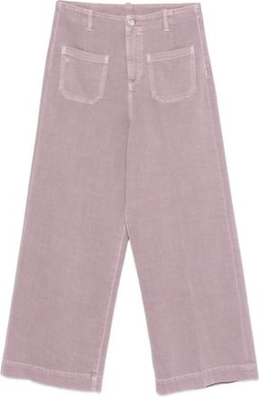 Nine In The Morning Femme, Pantalons, Violet, Taille: W25 Naia Wide Pantalons