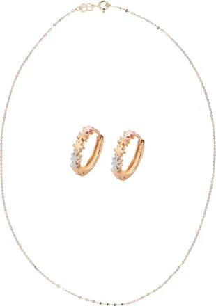 Faina Set: Ohrringe und Kette
