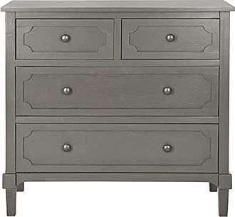 Safavieh Modern Wooden Console with Storage, in Grey, 80 X 35 X 75