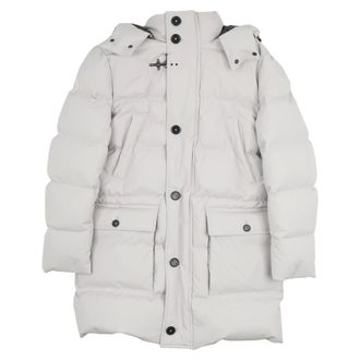 Fay Homme, Vestes, Blanc, Taille: L Long Padded Coat