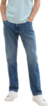 Tom Tailor Tom Tailor Herren 1042341 Marvin Straight Jeans, 10113 - Clean Mid Stone Blue Denim, 33W / 34L EU