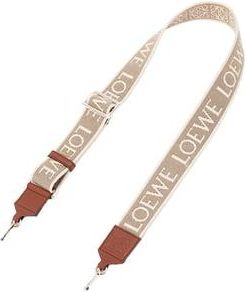 Loewe Bandouli&egrave;re Anagram en jacquard et cuir de veau