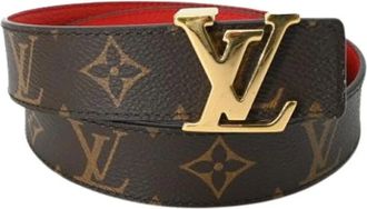 Louis Vuitton unisex, Pre-owned, Brun, Taille: ONE Size Ceinture Vintage en Toile Pre-owned