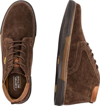 Camel Active Herren Blake Sneaker high aus Leder Braun menswear-40